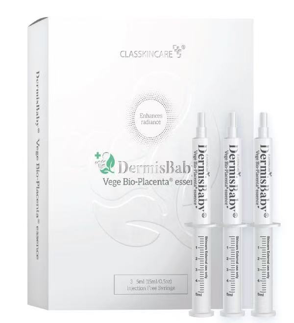 ClasskinCare DermisBaby Vege Bio-Placenta Essence 3 x 5mL Injection Fr ...