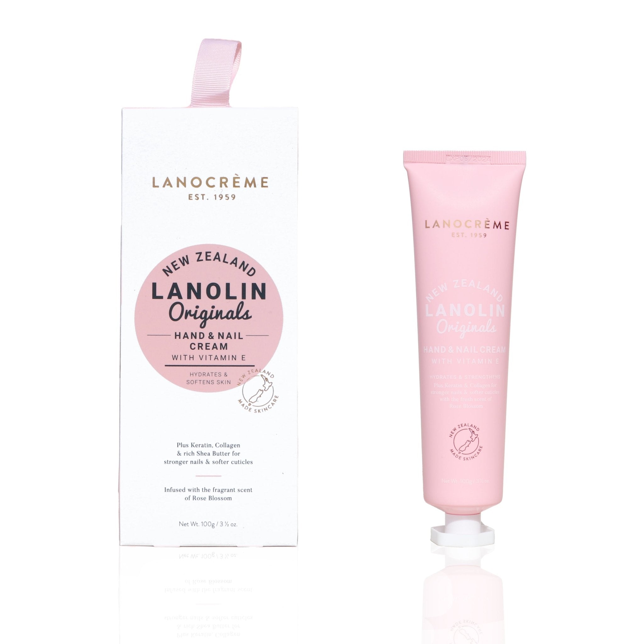 Lanocrème Lanolin Originals Hand and Nail Cream with Vitamin E ...