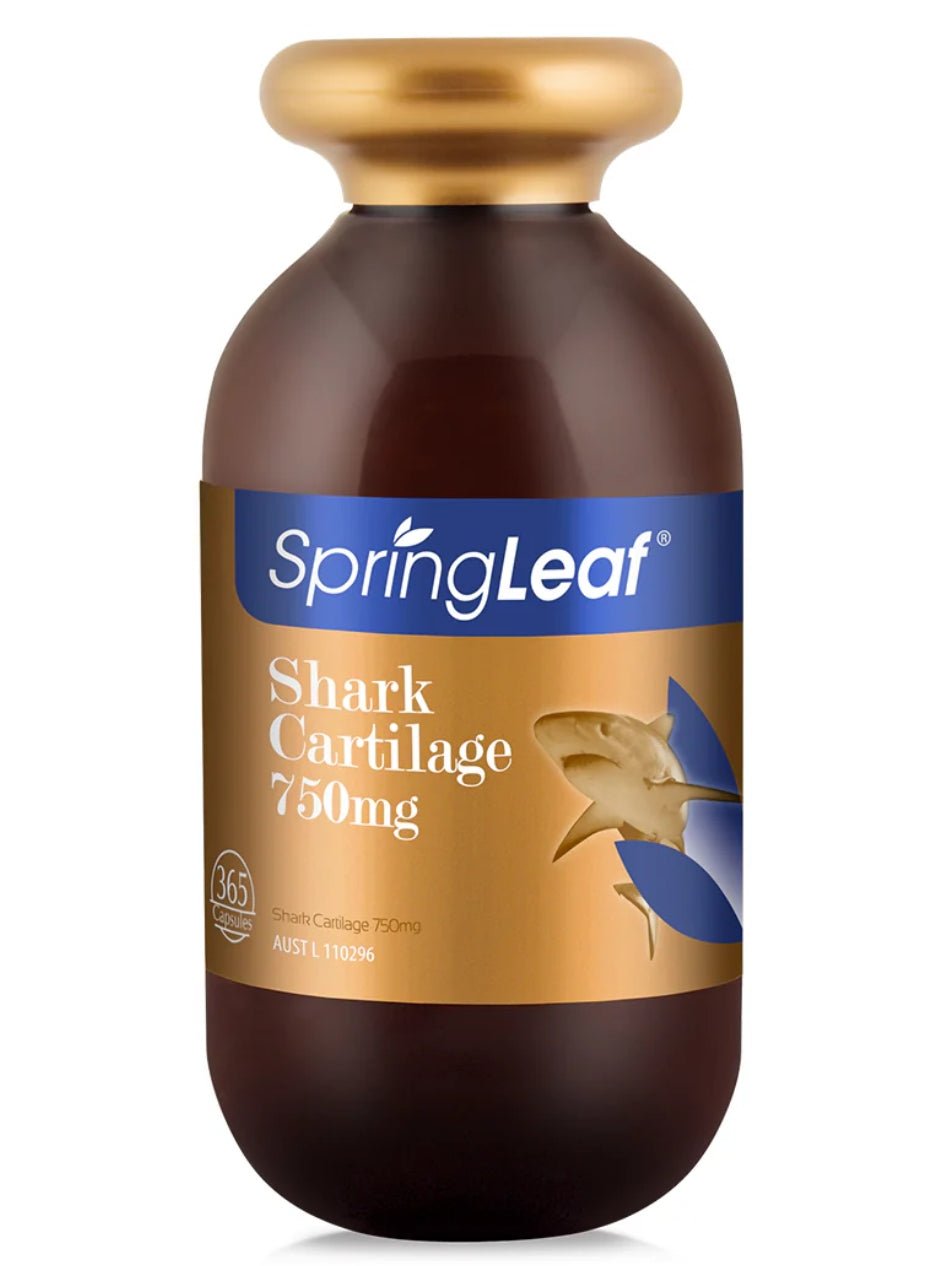Spring Leaf Shark Cartilage 750mg 365 Capsules – BeeVitamins
