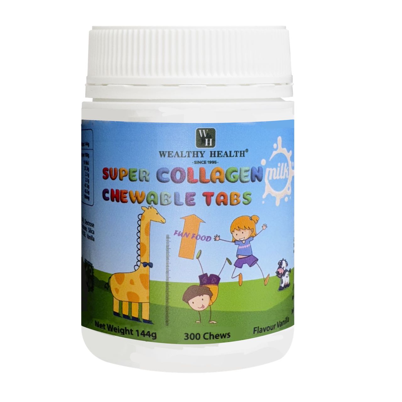 Wealthy Health Super Collagen Chewable Tabs 300 Chews – BeeVitamins